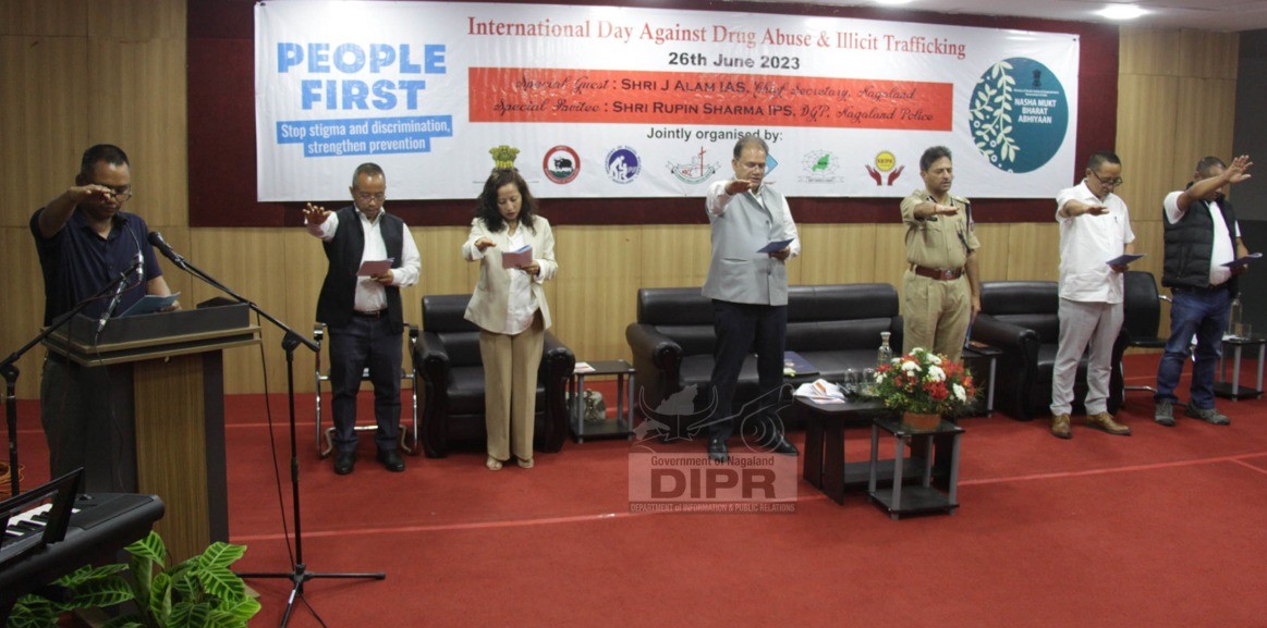 INTERNATIONAL DAY AGAINST DRUG ABUSE & ILLICIT TRAFFICKING OBSERVED | DIPR Nagaland-Department ...